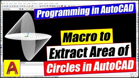 AutoCAD Macro To Extract Area Of Circles XL N CAD