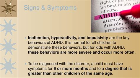 Attention Deficit Hyperactivity Disorder Ppt Download