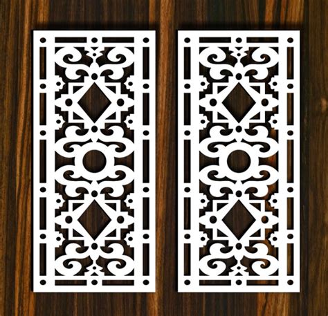 Design Pattern Panel Screen 3d Model Vector Files