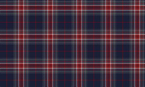 격자 무늬 직물 패턴 네이비 빨강 흰색 회색 독특한 크로스 라인 섬유 및 의류 스커트 캐주얼웨어 또는 장식용 직물 디자인에 대한 이음새가 없습니다 벡터 일러스트 레이 션