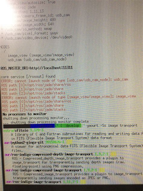在ros中使用usb网络摄像头（usb cam，arch linux，ros jade） alanzjl的博客 csdn博客