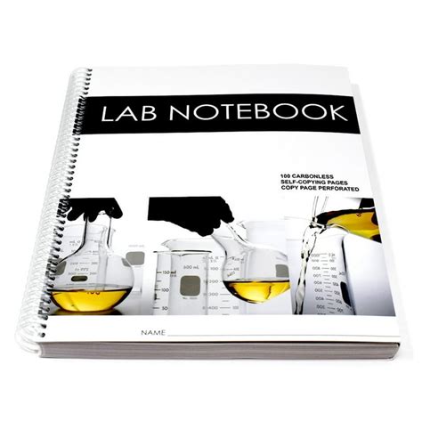 Student Lab Notebook 100 Carbonless Duplicate Top Sheet Perforated Shop