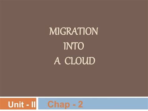 Seven Step Model Of Migration Into The Cloud Ppt