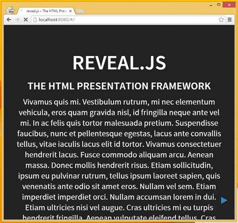 Javascript Best Way To Handle Overflowing Reveal Js Slide Stack