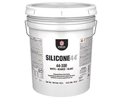 Silicone44 Rubberized Silicone White Roof Coating Buildings
