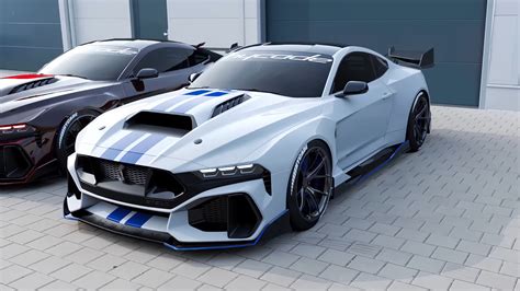 Ford Mustang Gt 2024 Custom Body Kit By Hycade 买带送货，安装，实惠的价格和保证