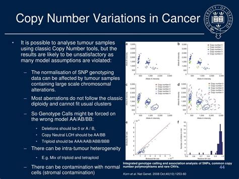 PPT Copy Number Variations PowerPoint Presentation ID 448887