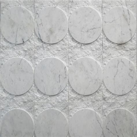 Artistic Tile Eclipse Taj White Marble Dimensional Tile Marble And Tile Usa