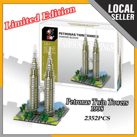 【2025 Klcc Tower】 Klcc Bulding Blocks Malaysia Petronas Twin Towers