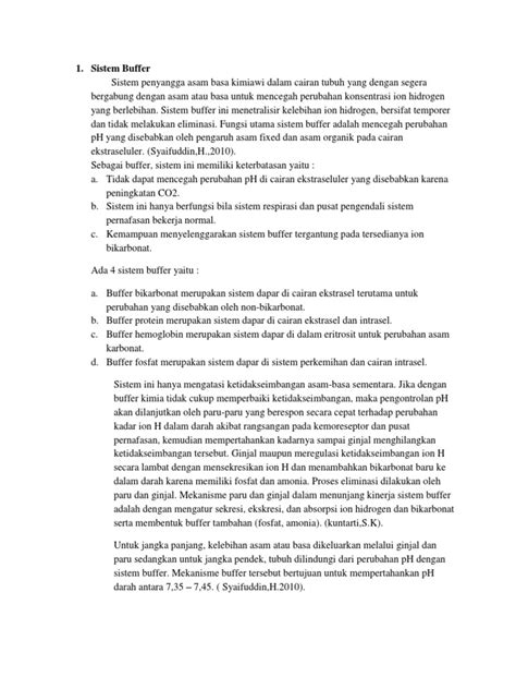 Sistem Buffer Pdf