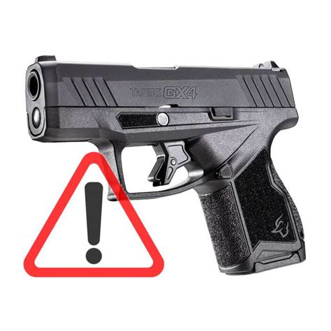 Taurus Issues Safety Notice For GX4 Handguns Concealed Carry Inc