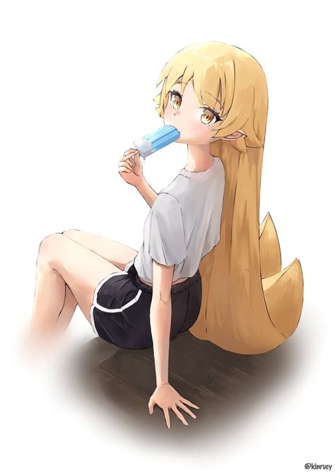 Oshino Shinobu Monogatari Drawn By Kinrucy Danbooru