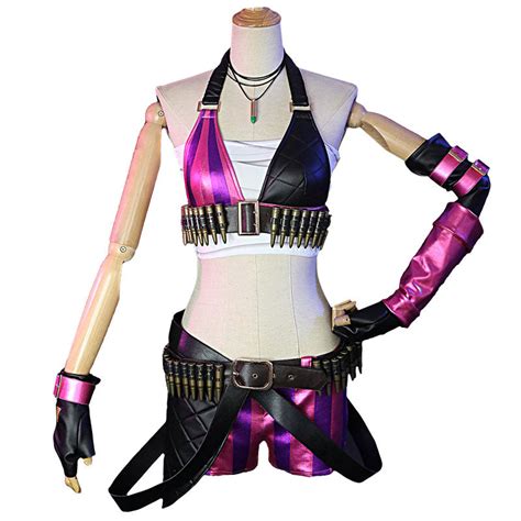 League Of Legends Lol Loose Cannon Jinx Game Cosplay Costume Gcosplay