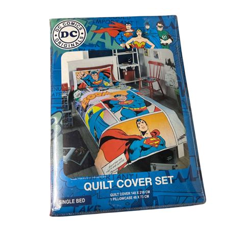 Dc Comics Originals Superman Bedding Single Rrp 49 95 S
