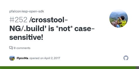 Crosstool NG Build Is Not Case Sensitive Issue 252 Pfalcon
