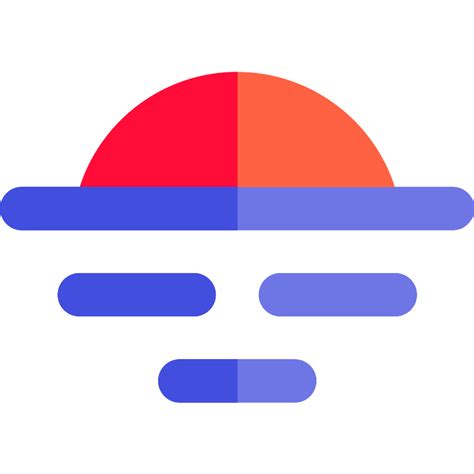 Sunset Vector SVG Icon SVG Repo