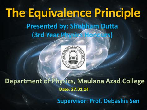 Pdf The Equivalence Principle