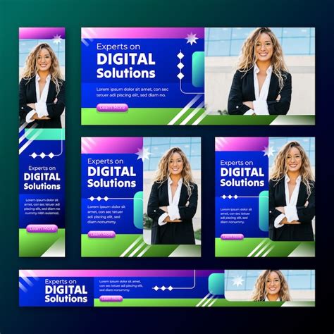 Free Vector Gradient Banner Template Design