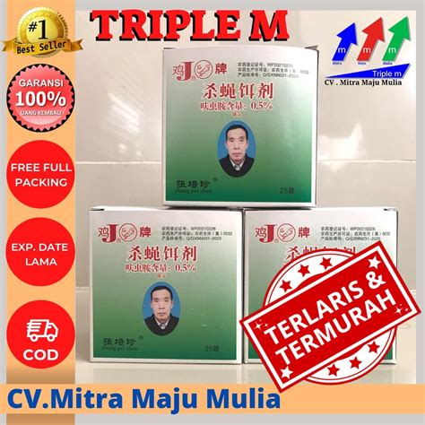 Jual Zhang Pei Zhen Racun Lalat 1 Box Isi 25pcs Original Termurah Shopee Indonesia