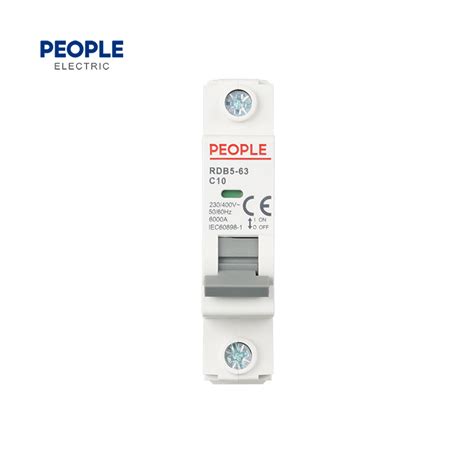 People Brand Hot Sell Mcb Ac Dc 50 60hz 1 4p Miniature Circuit Breaker