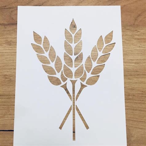 Колос трафарет 71 фото