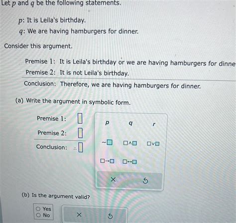 [answered] Let P And Q Be The Following Statements P It Is Leila S Kunduz