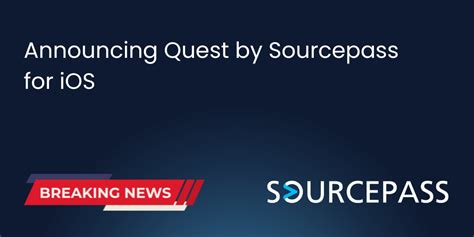 Announcing Quest By Sourcepass For Ios