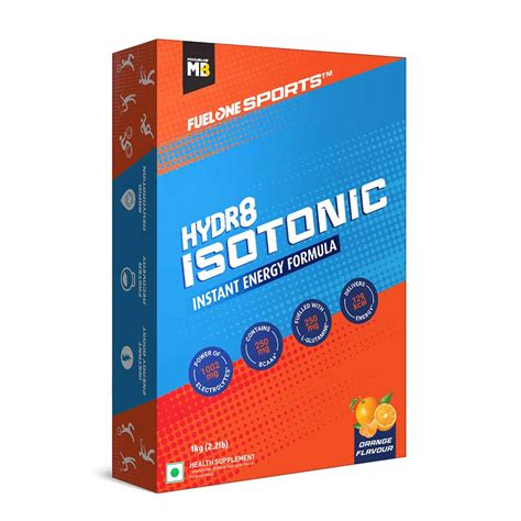 Mb Fuel One Sports Hydr8 Isotonic 1 Kg 2 2 Lb Orange