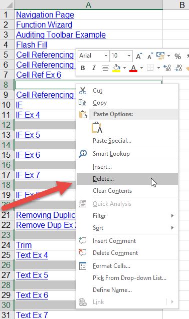 Shift Cells Up If Blank In Excel • Za