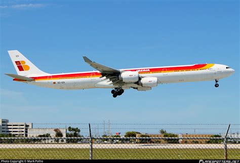Ec Izx Iberia Airbus A340 642 Photo By Mark Pollio Id 264228