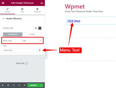 how to add hamburger menu to wordpress website gutenberg elementor