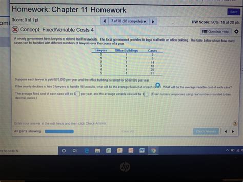 Solved Save Homework Chapter 11 Homework Score 0 Of 1 Pt 7