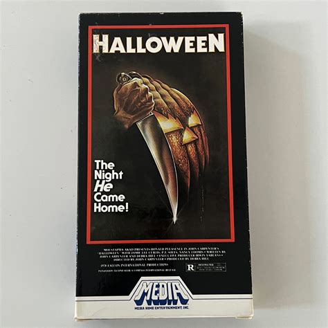 Rare 1981 Vintage Halloween Original First Print Media Video Vhs Doubl