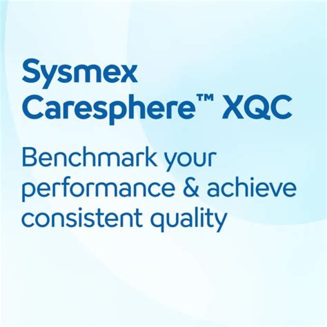Sysmex Europe Haematology On Linkedin Carespherexqc