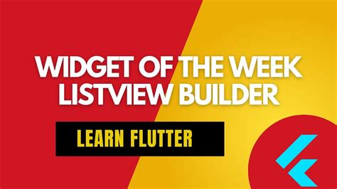 flutter listview builder widget tutorial in hundi urdu youtube