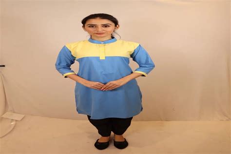 Blue Women Bpcl Female Ca Uniform Set For Office At ₹ 735piece In Kolkata