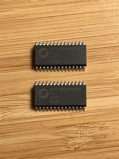 Spin Semiconductor Spin Fv 1 Reverb Ic Chip 2 Pack Reverb