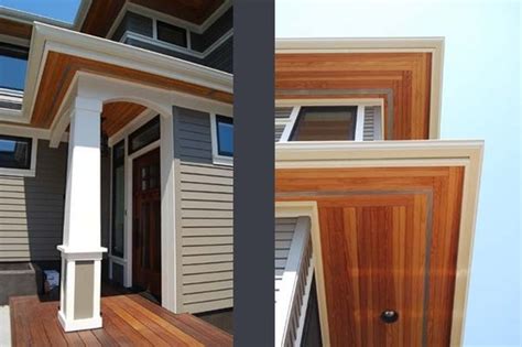 Cedar Soffit House Exterior Wood Siding Exterior Craftsman Bungalows