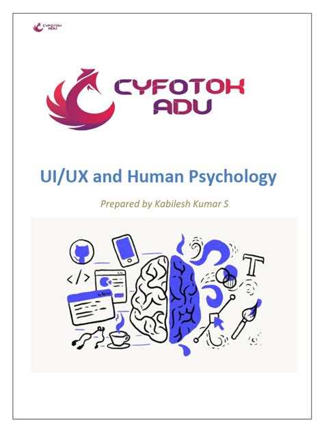 Ui Ux And Human Psychology Article 1 Pdf Emotions User Experience
