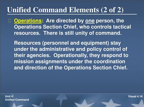 Ppt Unit 4 Unified Command Powerpoint Presentation Free Download Id 9411117