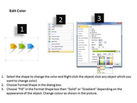 Linear Flow Diagram To Visualize Process Stages Chart Production Powerpoint Slides