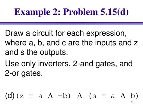 ppt discrete structures lecture 17 applications of propositional logic combinational digital