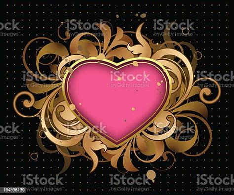 추상적임 심장 0명에 대한 스톡 벡터 아트 및 기타 이미지 0명 곡선 꽃무늬 Istock