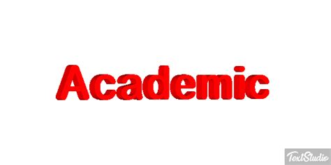 Academic Word Animated  Logo Designs