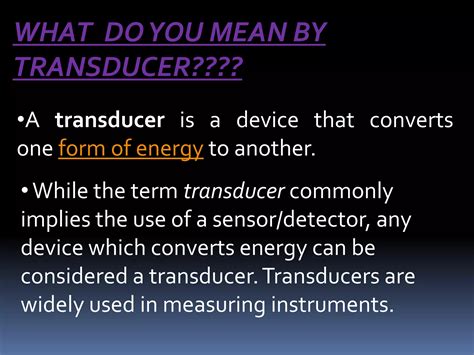 Inductive Transducer For Motion Measurement Pptx