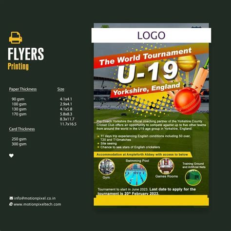 Flyers Leaflets Printing At ₹ 1 65 Piece In Secunderabad Id 2854618429612