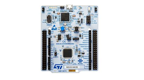 Nucleo G491re St M32 Nucleo Development Board With Stm32g491ret6u Microcontroller 512kb 112kb