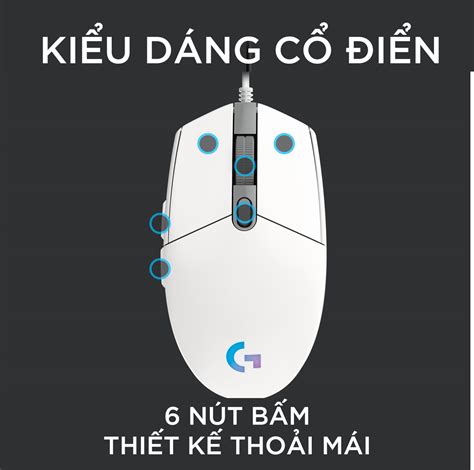 Review Chuột Gaming Logitech G102 Gen 2 Lightsync Hàng Chính Hãng