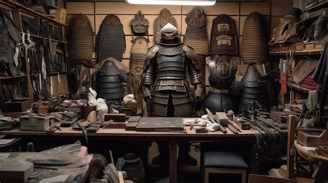 요코하마 미술관 사무라이 갑옷 전시 오다 노부나가가 입었던 갑옷 고화질 사진 사진 헬멧 배경 일러스트 및 사진 무료