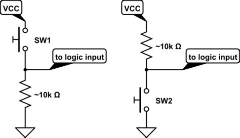 How To Make Push Button As Logic State Electrical Engineering Stack